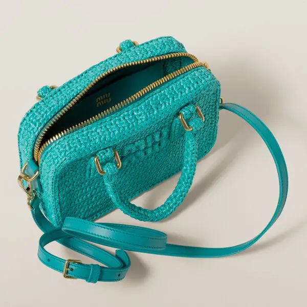 miu様 リクエスト 12点 まとめ商品 Miu Miu Crochet Top-Handle Bag - Jade Green | Editorialist
